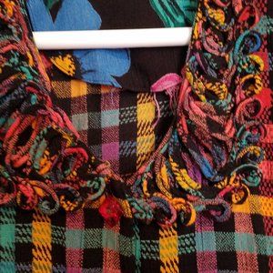 Carole Little | Tops | A Unique Blouse By A Worldfamous Designer Carole ...